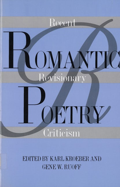 Romantic Poetry - Rutgers University Press